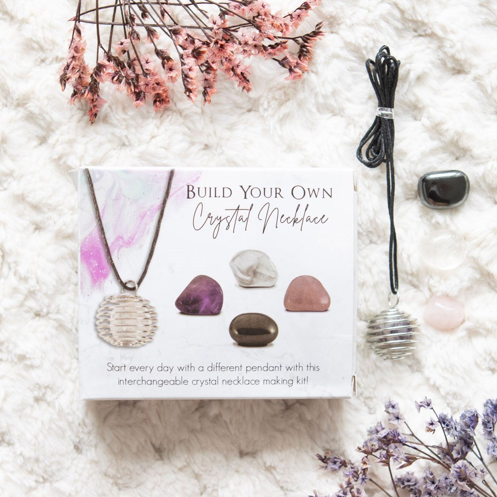 Build your own Crystal Necklace Kit – The Crystal Healing Shop