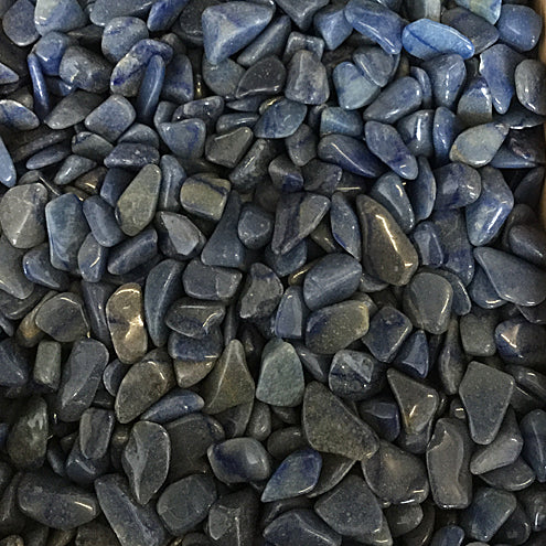Blue Quartz Tumbled Stone - 1 Piece – The Crystal Healing Shop
